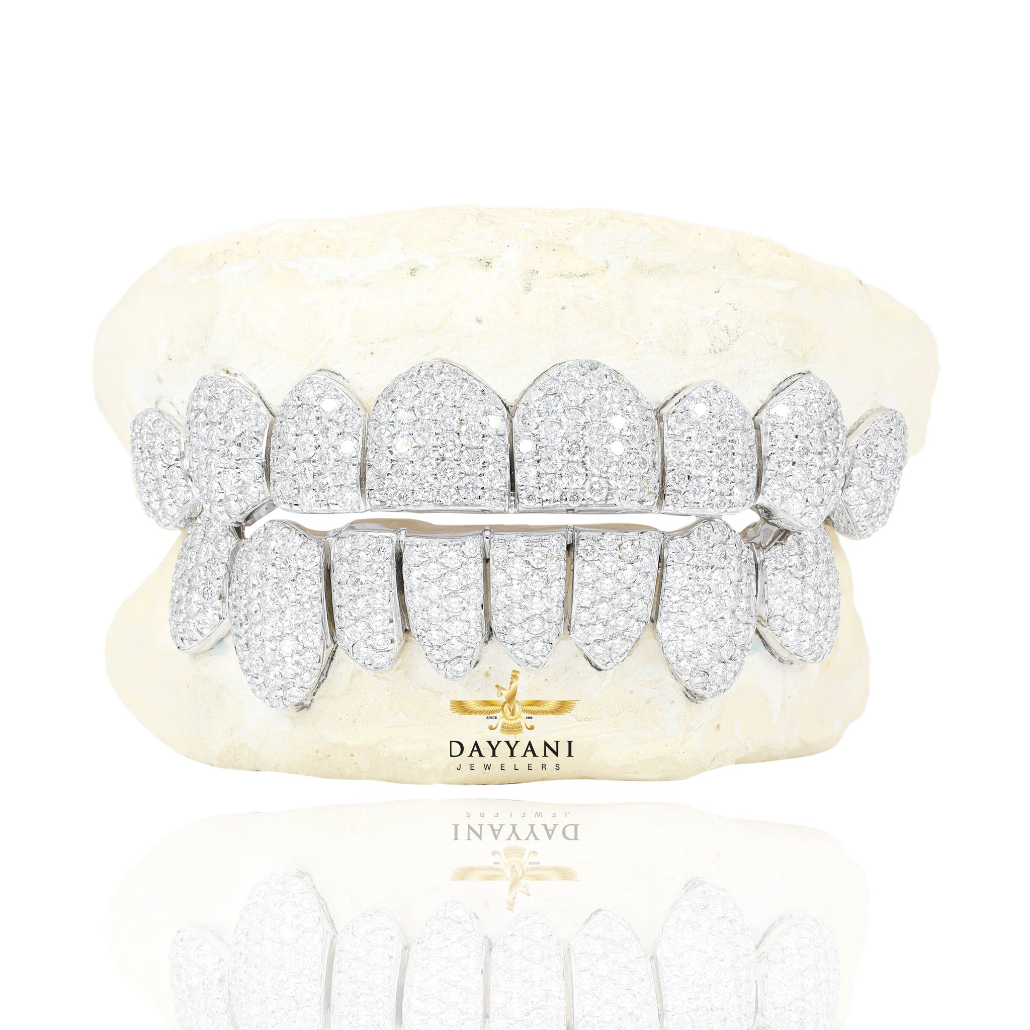 Custom Natural Diamond Grillz - I, SI, VS, VVS Clarity Diamonds