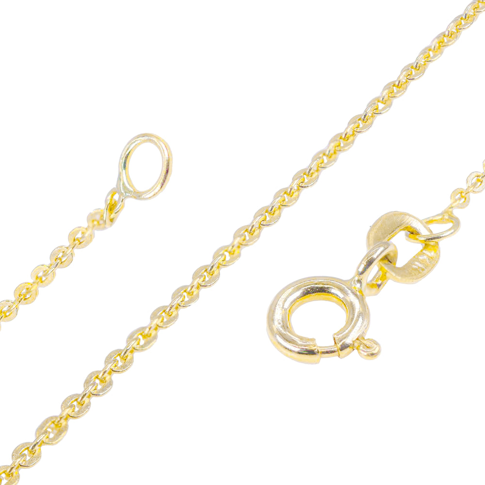 14KT Cable Link Yellow Gold Chain