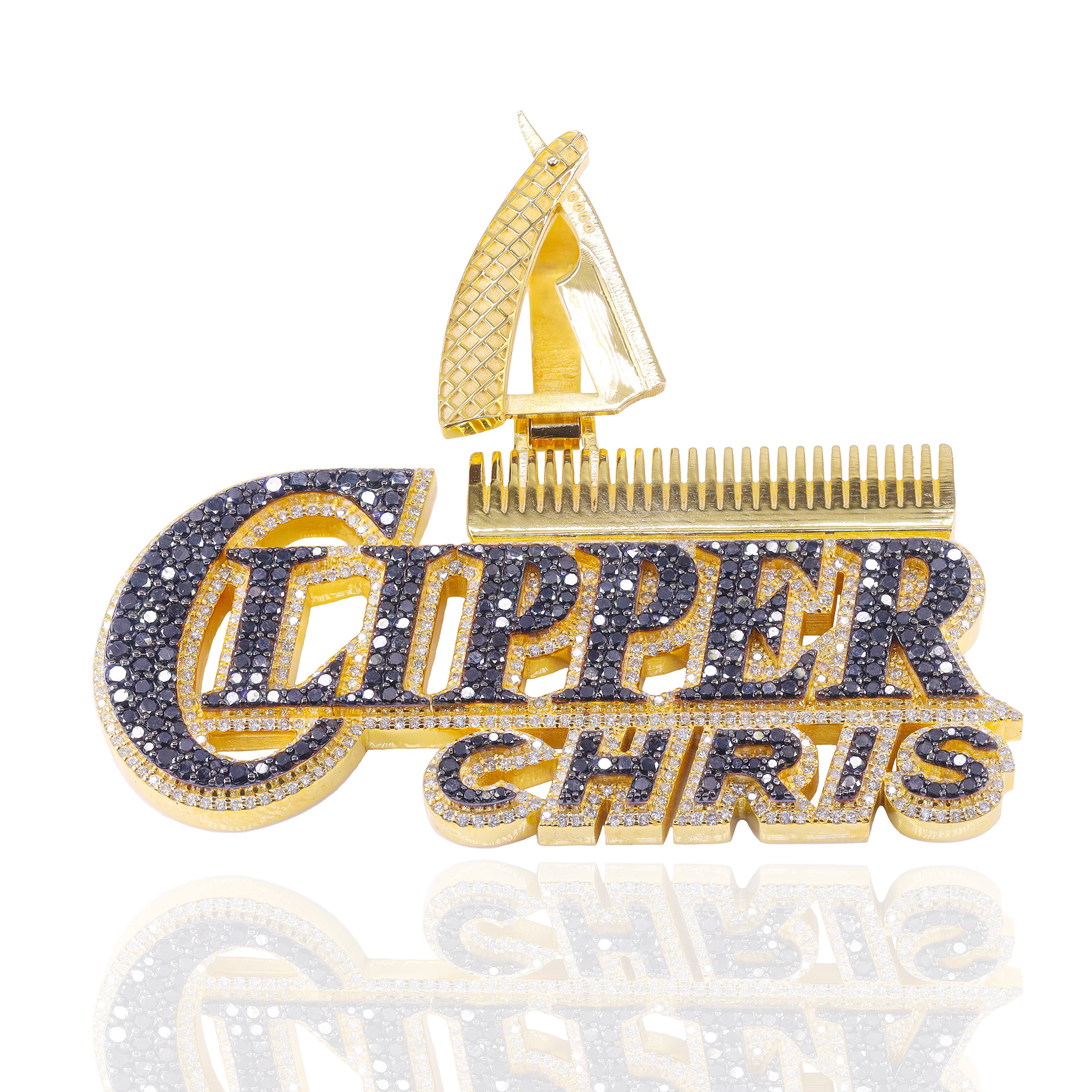 Custom Design Deposit - Black Diamond Logo Pendant