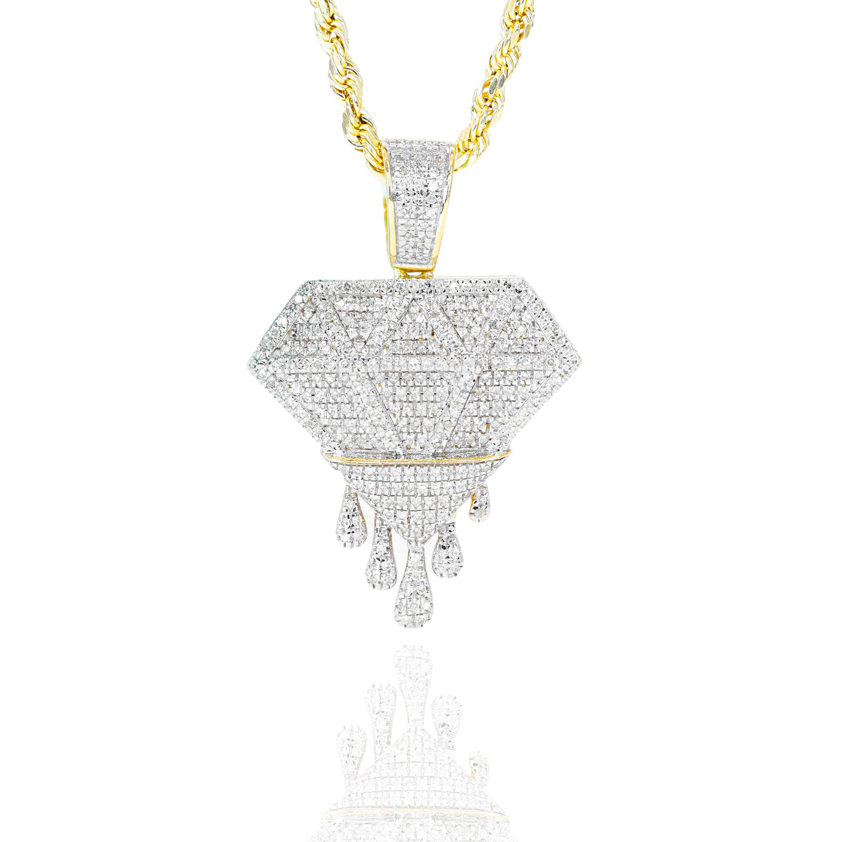 Diamond Drip Pendant