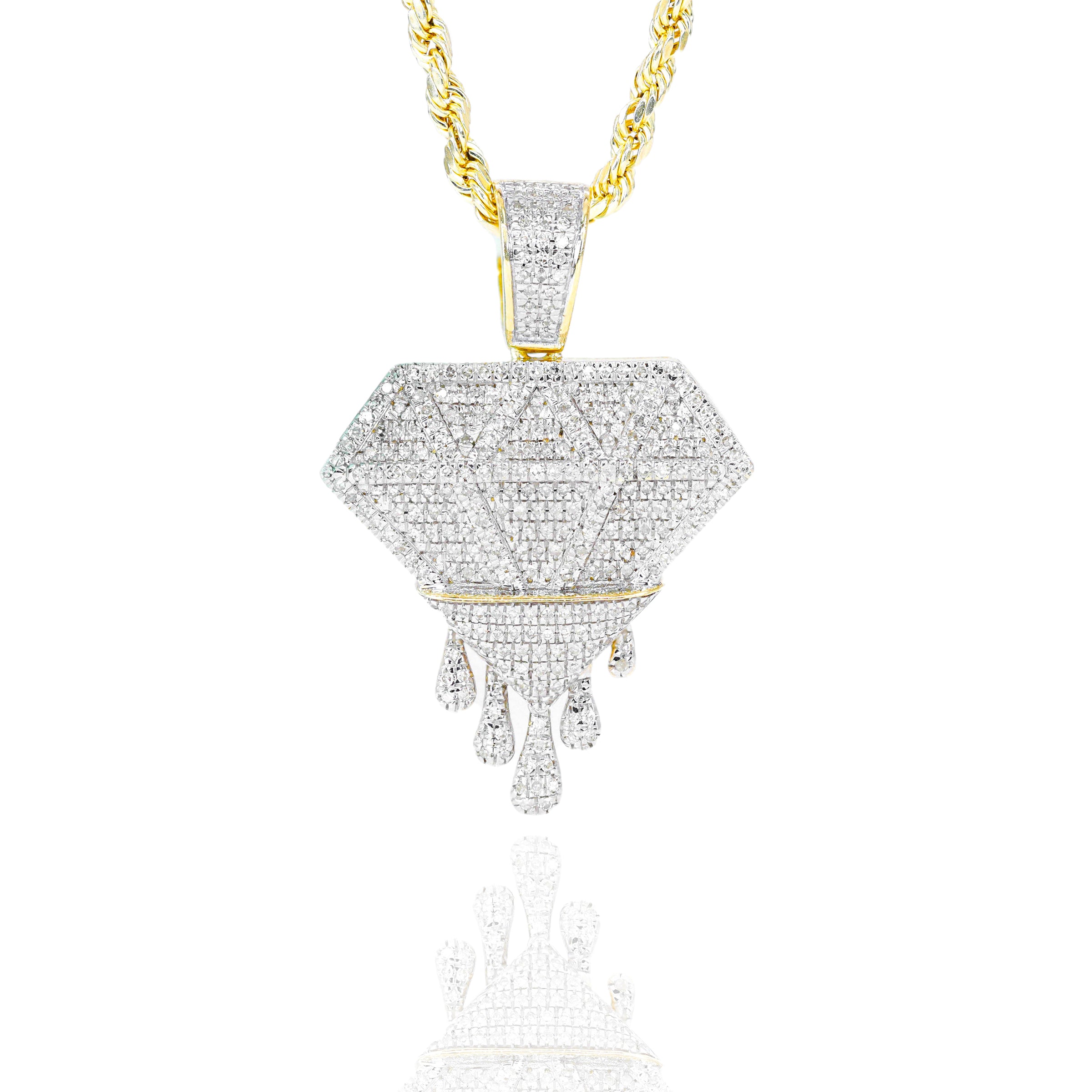 Diamond Drip Pendant