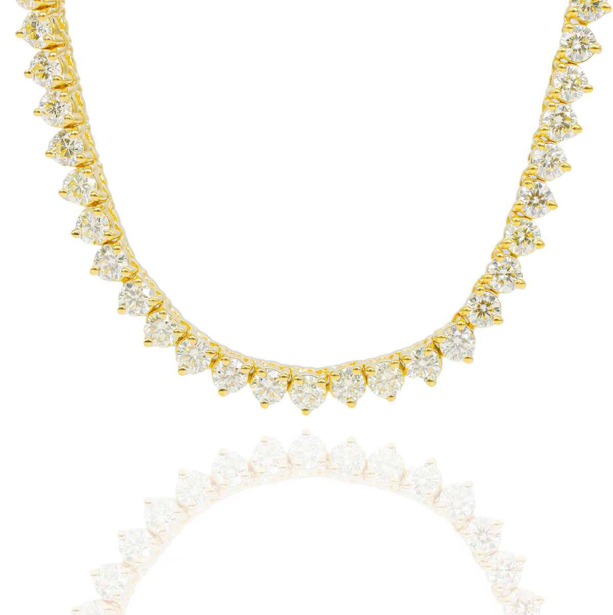 8-Pointer Diamond Tennis Chain