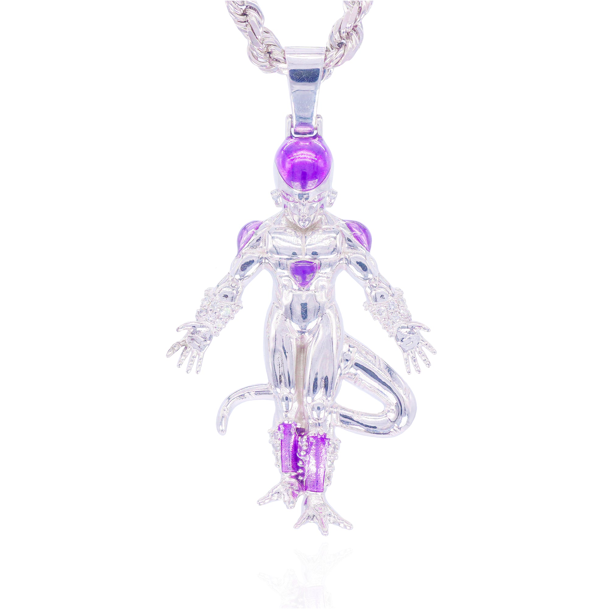 Custom Design Deposit - Solid Gold & Diamond Character Pendant