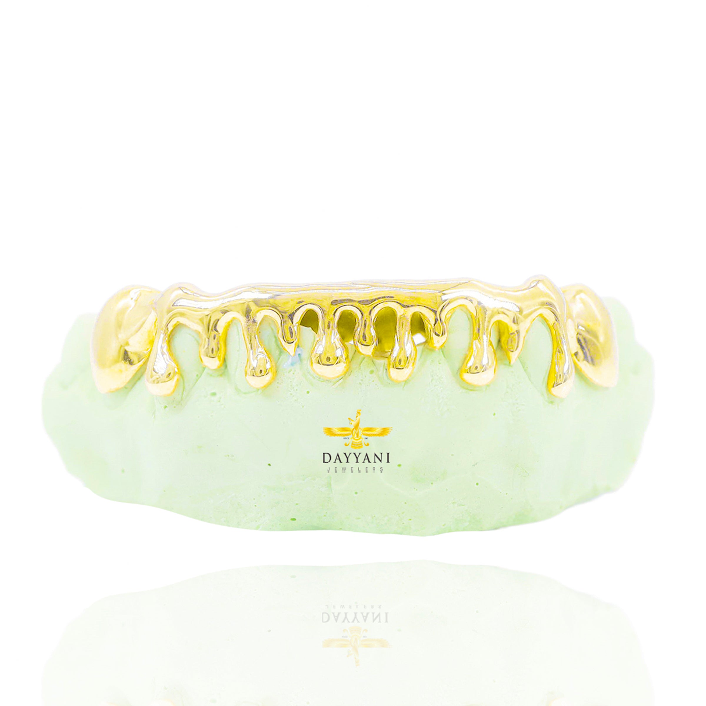 Custom Drip Style Gold Grillz