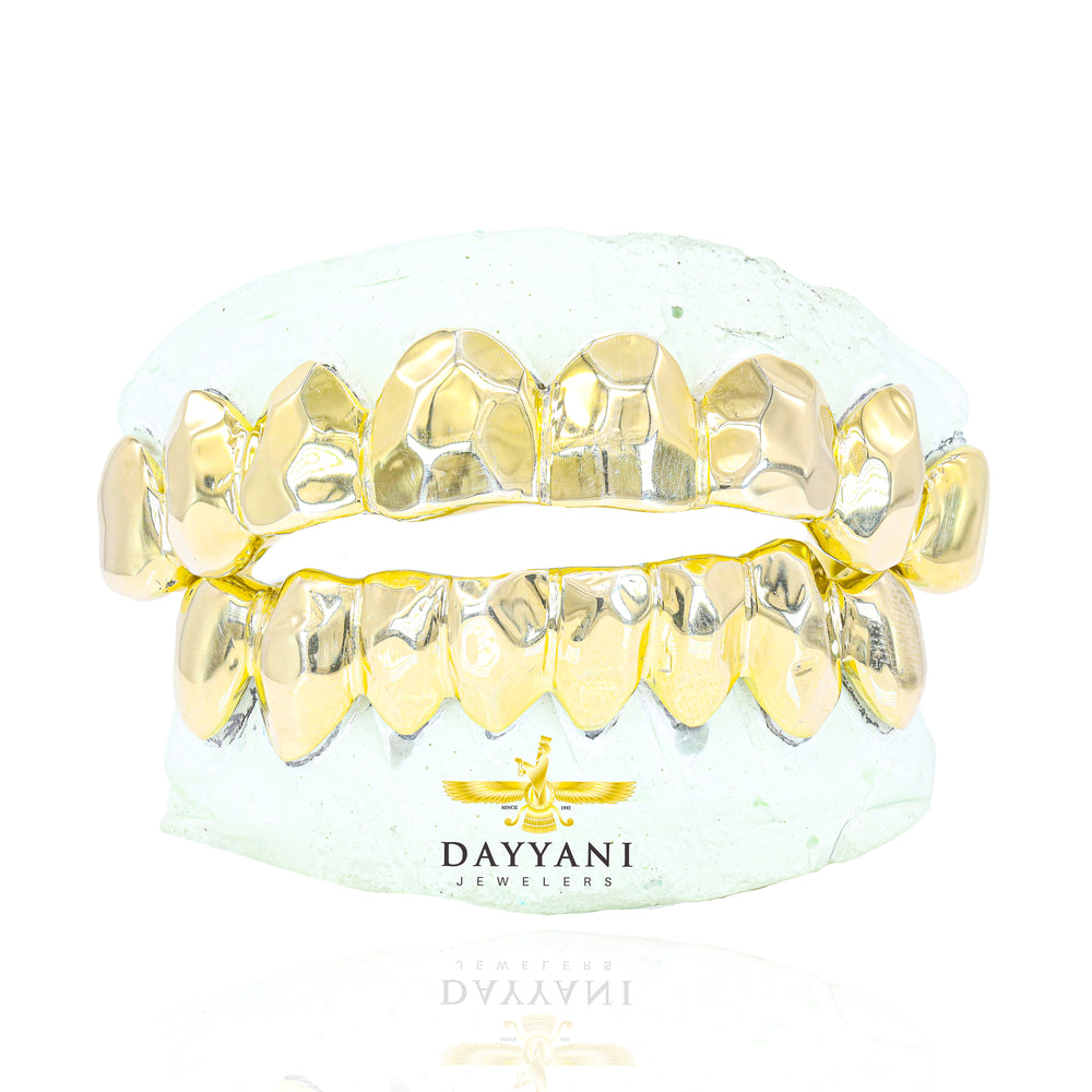 Custom Metamorphic Style Solid Gold Grillz