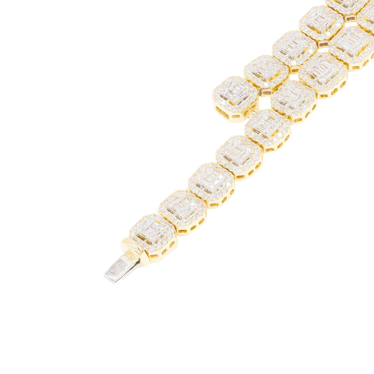 Graduating Baguette Diamond Chain