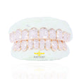 Custom VS Princess Cut Diamond Gold Grillz (Invisible Setting)