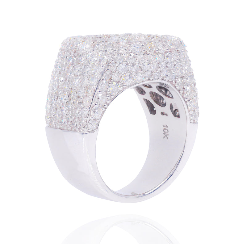 Beveled Diamond Men's Ring – Dayyani